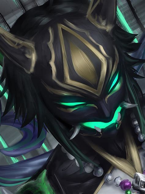 Masked Xiao Anemo Character Genshin Impact（在线视频游戏） 4k 壁纸下载