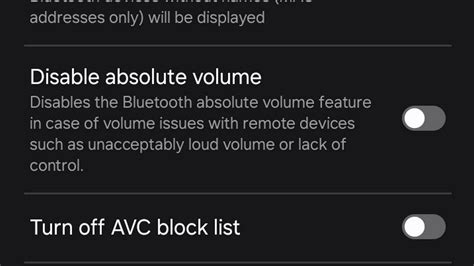 How To Disable Absolute Bluetooth Volume On Android
