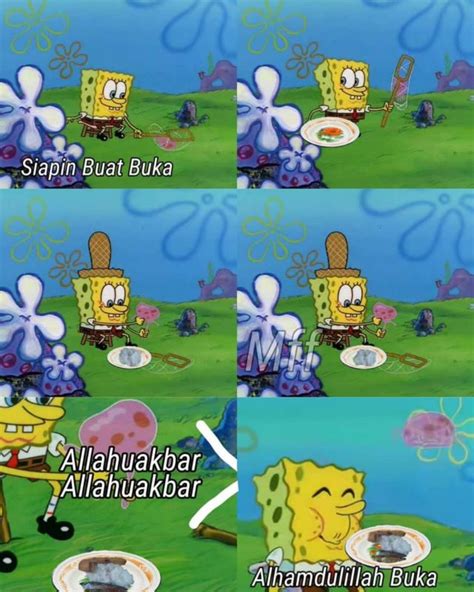 Cara Menggambar Komik Spongebob Gambar Lucu