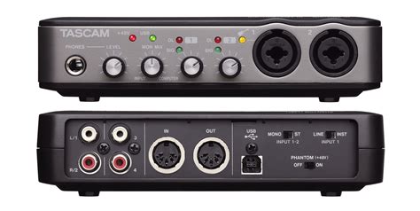 Tascam Us 200 And Us 600 Usb Audiomidi Interfaces Tascam Us 200 And Us 600 Usb Audiomidi Interfaces