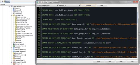 SQL Developer Trick DropDown Vs Tree