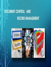 Document Control And Records Management Pdf DOCUMENT CONTROL AND RECORD MANAGEMENT