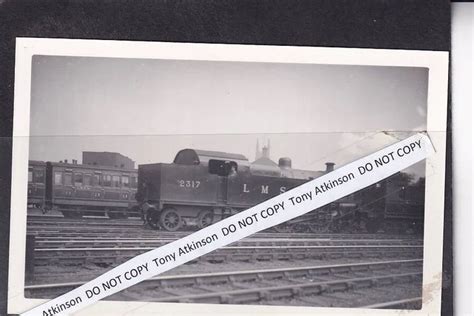 Lms Class 4 2 6 4t No 2317 Vintage Image L14025 £1 50 Picclick Uk