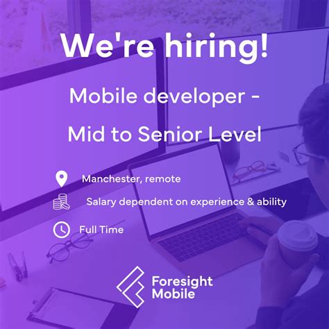 foresight mobile on linkedin hiring developerjobs mobiledeveloper