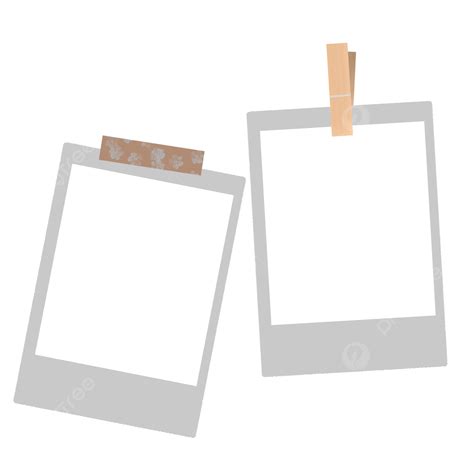 폴라로이드 사진 일러스트 프레임 폴라로이드 포도 수확 사진 Png 일러스트 및 Psd 이미지 무료 다운로드 Pngtree