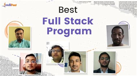 Best Full Stack Course For Career Transition Intellipaat Full Stack Reviews Youtube