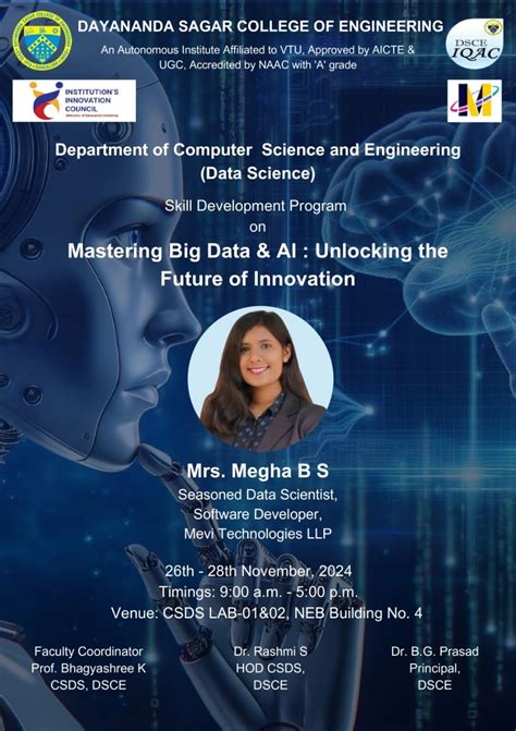 Department Of Computer Science And Engineering Data Science Dsce On