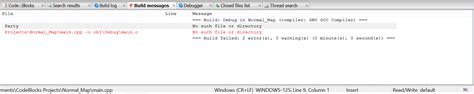 Codeblocks Compiler Not Building Loyoga