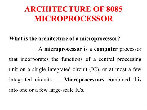 Introduction To 8085 Microprocessors Pdf
