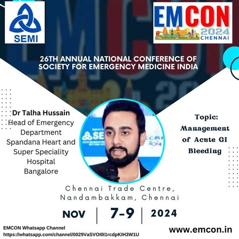Talha Hussain On Linkedin Emcon2024 Emergencyphysican Faculty Conference Talks