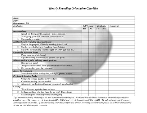Patient Rounding Log At Nick Ogara Blog