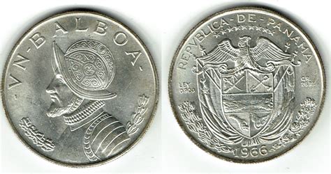 Panama 1966 1 Balboa Vasco Nunez De Balboa Siehe Scan Gutes
