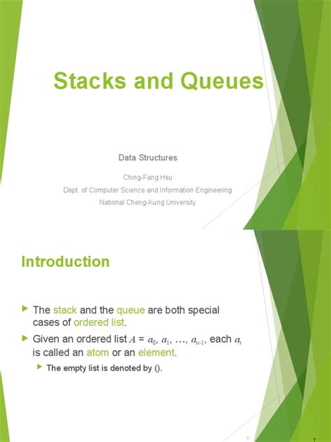 Stacks And Queues Data Structures Pdf Queue Abstract Data Type Computer Data
