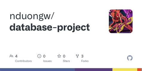 GitHub Nduongw Database Project