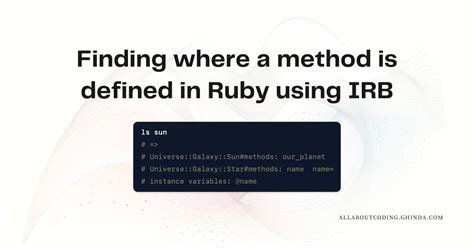 how to find method definition in ruby with irb