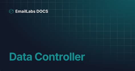 Data Controller Emaillabs Docs