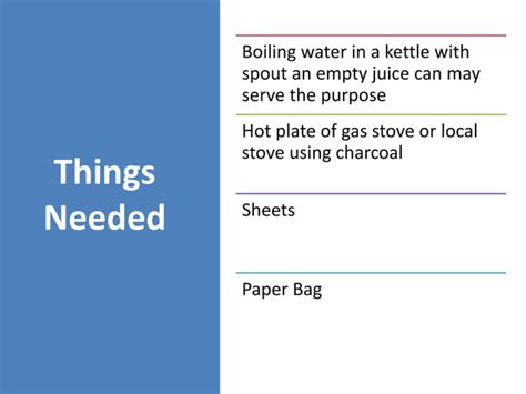 Steam Inhalators Usage And Maintenance Ppt