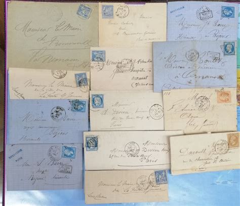 France Lot Of 320 Classical Letters And Telegrams Catawiki