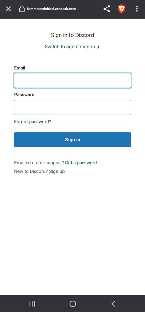 I Clicked The Support Button On Discord Mobile And It Redirected Me To This Website Is This The