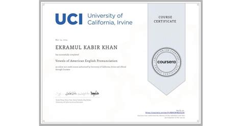 Ekramul Kabir Khan On Linkedin Completion Certificate For Vowels Of