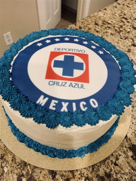 Pastel De Cruz Azul Cruz Azul Cake Cruz Azul Escudo Imágenes Del