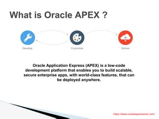Oracle Apex Intoduction Pptx