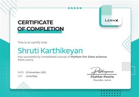 Shruti Karthikeyan On Linkedin Pythonfordatascience