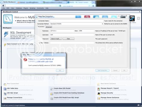 Mysql Re Cannot Connect From Localhost But Can Connect From Other Machine