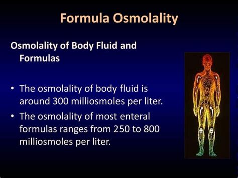 Formula Osmolality And Nutritional Needs Pdf Digestive Disorders Diseases And Conditions