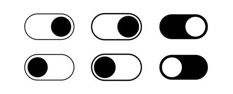Premium Vector Toggle Button Icon