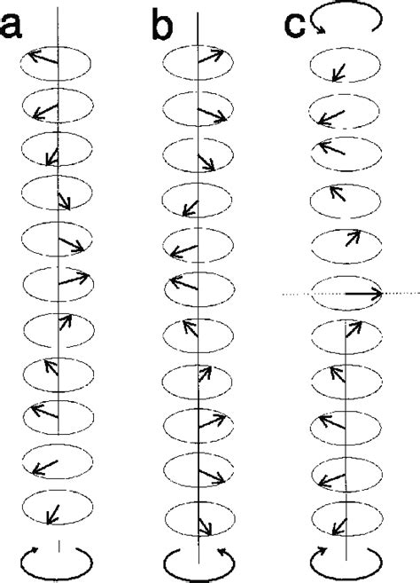 Helical Configurations Of A Spin Chain With Easy Plane Anisotropy A Download Scientific