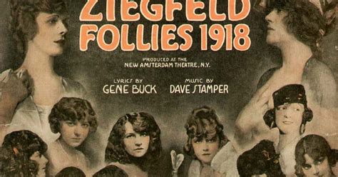 Vintage Photography Ziegfeld Follies 1918