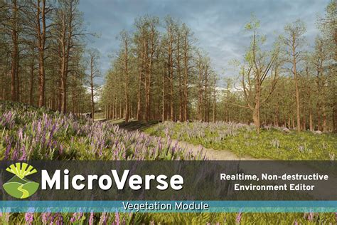 Microverse Vegetation Terrain Unity Asset Store