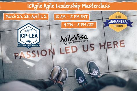 Agile Visa Training Coaching And Consulting On Linkedin Icagile