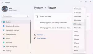 How To Prevent Screen Display From Turning Off In Windows 11 10