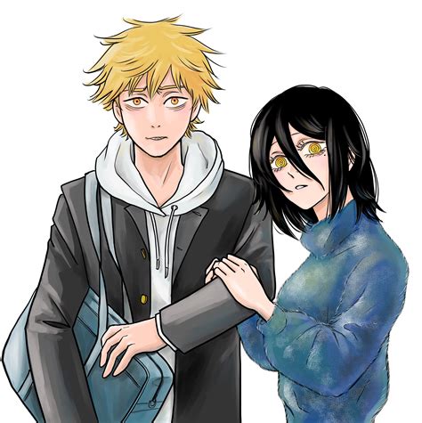 Denji And Nayuta R ChainsawMan