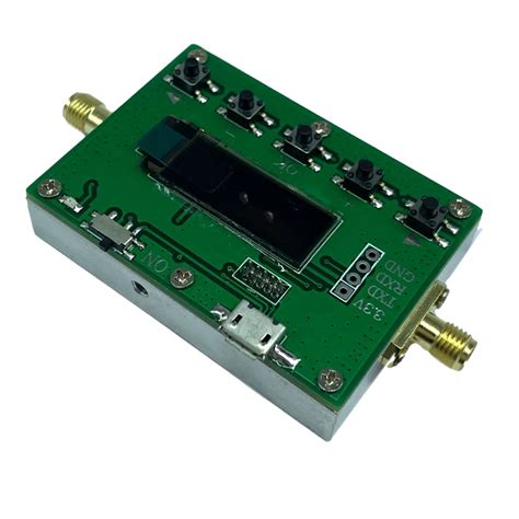6g Digital Program Controlled Attenuator Attenuator 30db Step 0 25db Oled Display Cnc Shell
