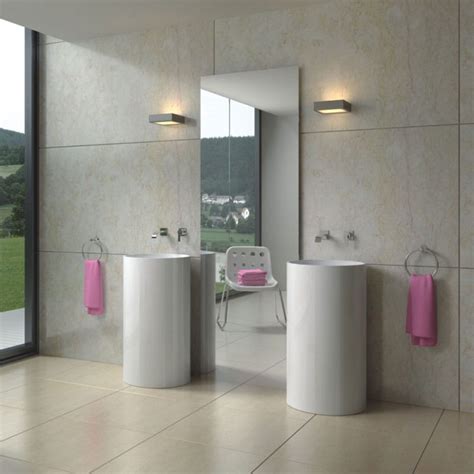 Round Bathroom Sinkfree Standing Basin Pw08 Wolkesieben