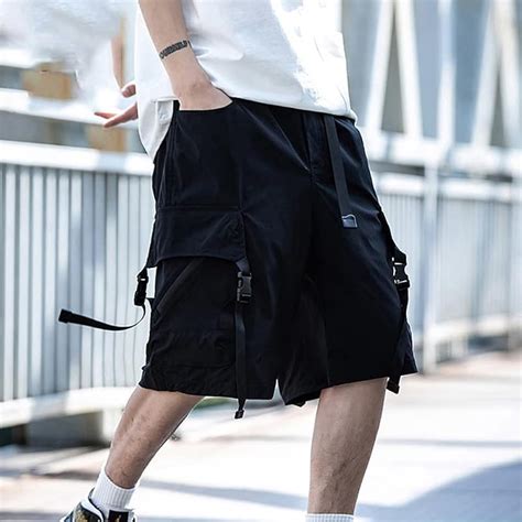 Black Cargo Shorts Outfit