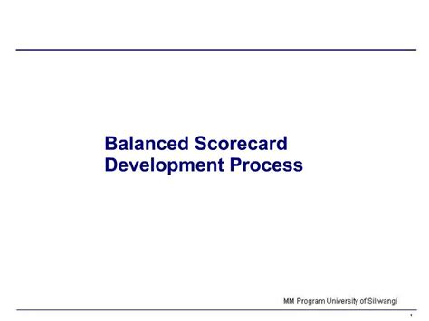 Ppt Balanced Scorecard Development Process Powerpoint Presentation