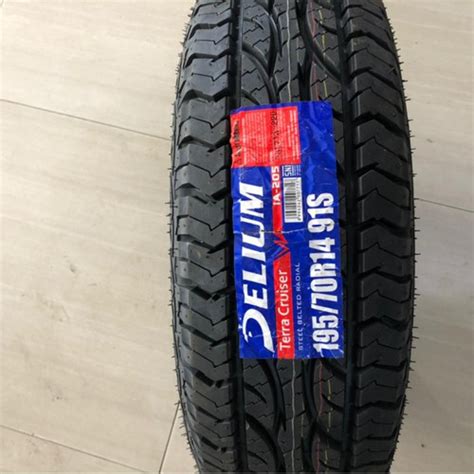 Jual 195 70 R14 Delium Terra Cruiser AT Ban Mobil Semi Offroad Luxio ...