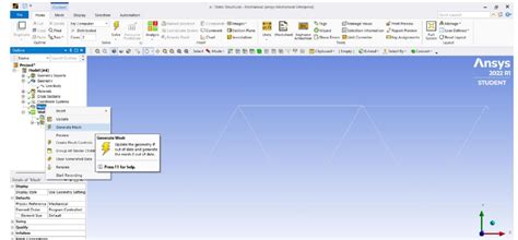 The Finite Element Analysis Ansys Static Structural Free Essay Example