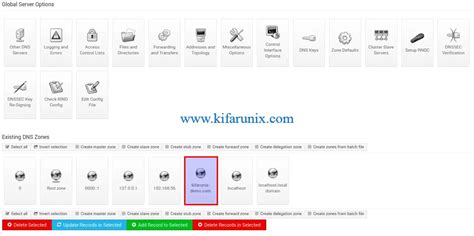 Configure Bind Dns Server Using Webmin On Centos 8
