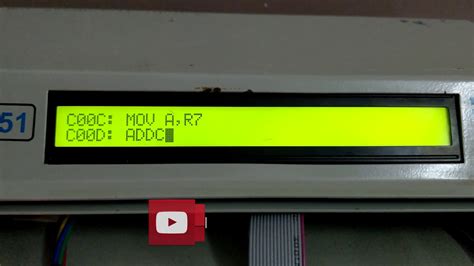 How To Execute Program In 8051 Microcontroller Addition Program In 8051 Microcontroller Youtube