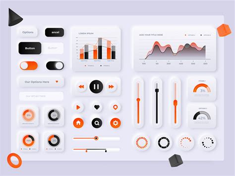 gradient ui ux kit by chirag vadukia on dribbble