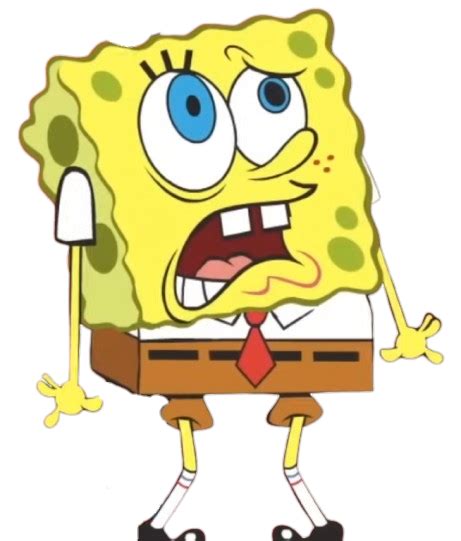 Spongebob Scared Render By Mordecaiyt2009 On Deviantart
