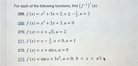 Solved Answer 271 ﻿and 273 ﻿pls With Work 271 ﻿should Be