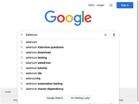 Click A Button Selenium Java