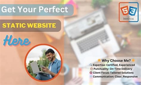 Build A Professional Static Website Using Html And Css By Roudex Webdev Fiverr