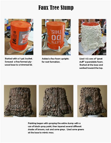 Diy Tree Stump Prop HD Png Download Transparent Png Image PNGitem